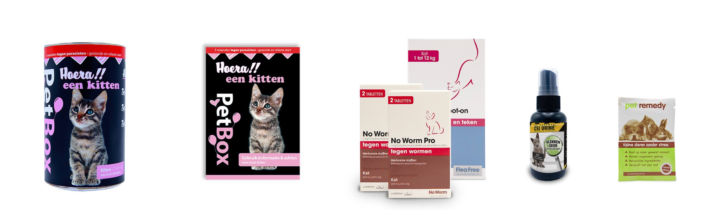 PetBox Katze gegen Flöhe, Zecken und Würmer| Günstig