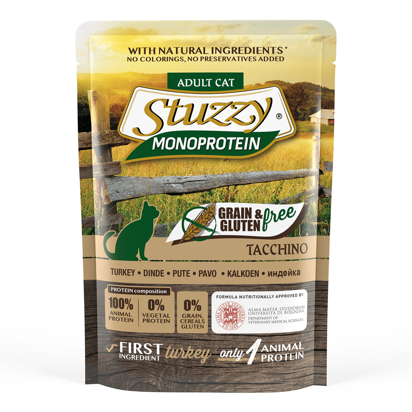 Stuzzy Cat Grain Free Monoprotein Pute Katzen-Nassfutter 85 Gramm - Brekz.de