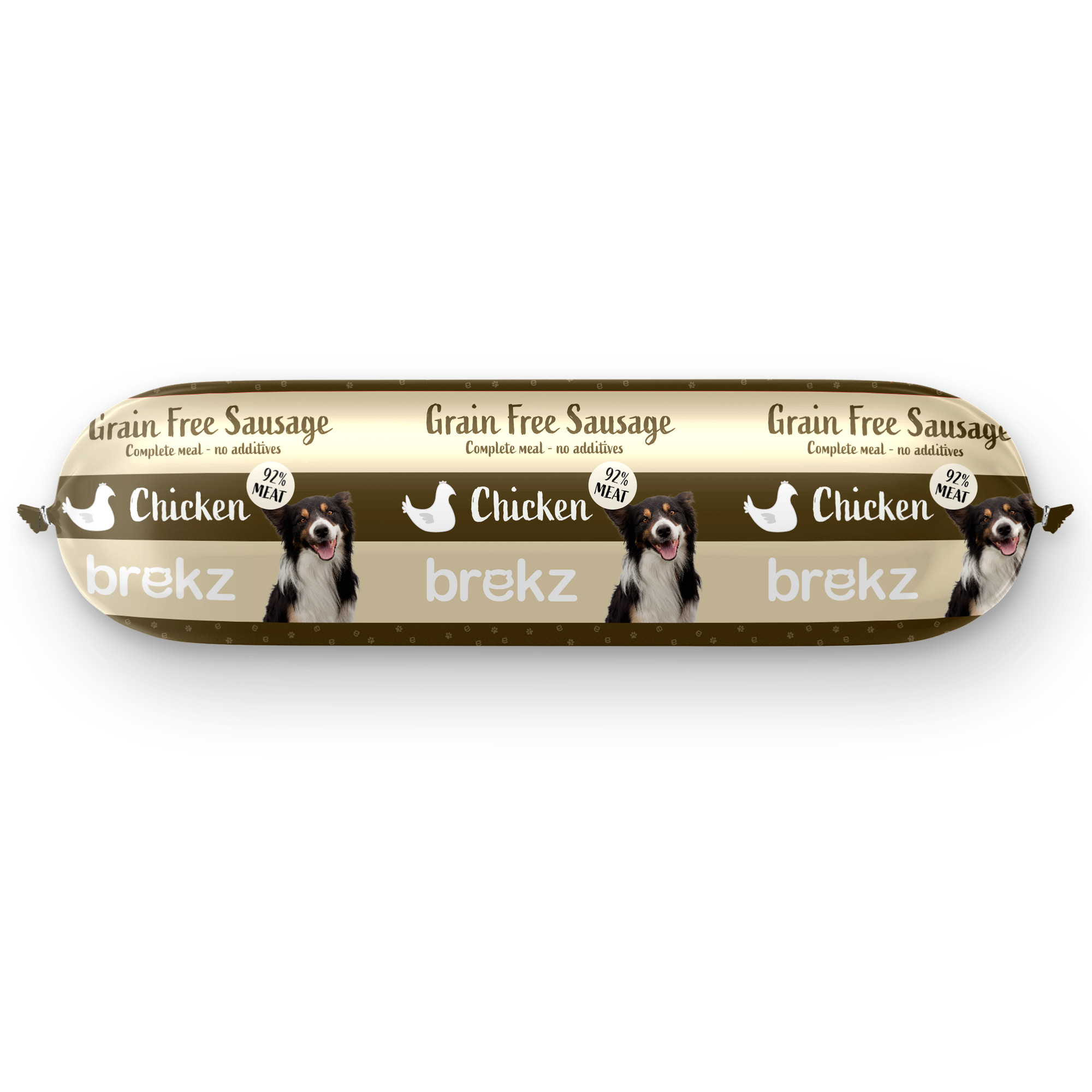 Brekz getreidefreie Wurst für den Hund Huhn (600 g) | Günstig